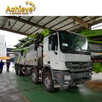 China Used ZOOMLION Concrete Pump Truck 120m3/h 12MPa High Pressure Pumping for sale