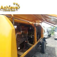 China Used Sany HBT80C Concrete Pump - 7300kg Weight, 85/50 m³/h Output, 180 kW Power for Construction for sale