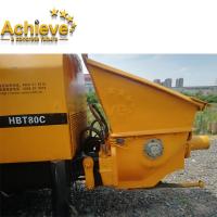 China Used Sany HBT80C Concrete Pump - 7300kg Weight, 85/50 m³/h Output, 180 kW Power for Construction for sale