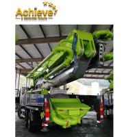 China Used ZOOMLION 47M Concrete Pump Boom on Mercedes-Benz Chassis - 120 m³/h Output, 47M Reach for sale