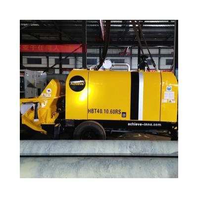 China HBT40.10.60RS Concrete Pump Trailer 40m3/H Output 10MPa Pressure Mobile Construction Equipment for sale