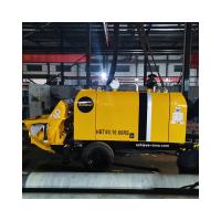 China HBT40.10.60RS Concrete Pump Trailer 40m3/H Output 10MPa Pressure Mobile Construction Equipment for sale