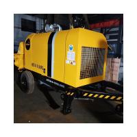 China HBT40.10.60RS Concrete Pump Trailer 40m3/H Output 10MPa Pressure Mobile Construction Equipment for sale
