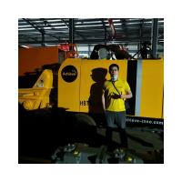 China HBT40.10.60RS Concrete Pump Trailer 40m3/H Output 10MPa Pressure Mobile Construction Equipment for sale