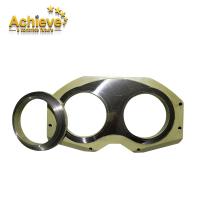 China Putzmeister Concrete Pump Spectacle Wear Plate DN200 DN230 Carbon Tungsten Alloy for sale