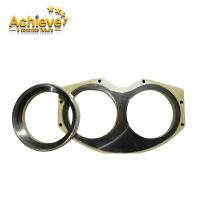 China Putzmeister Concrete Pump Spectacle Wear Plate DN200 DN230 Carbon Tungsten Alloy for sale