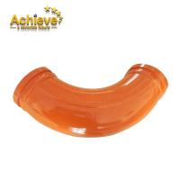 China Twin Wall Concrete Pump Bend Pipe Elbow 90 Degree 67 HRC for Sany Zoomlion for sale
