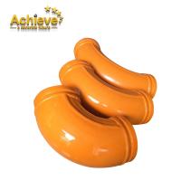 China ST52 SCHWING Twin Wall Concrete Pump Pipe Elbow 90 Degree Bend with 62-67 HRC Hardness and 80-230 Bar Pressure Rating for sale
