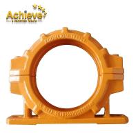 China DN100 DN125 Concrete Pump Pipe Clamps for ZOOMLION - 85-130 Bar Working Pressure, ISO 9001 Certified for sale