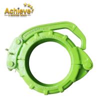 China DN100 DN125 Concrete Pump Pipe Clamps for ZOOMLION - 85-130 Bar Working Pressure, ISO 9001 Certified for sale