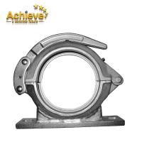 China 40Cr Forged Steel Concrete Pump Clamps DN100 DN125 85-130 Bar Working Pressure Galvanized Surface Treatment for sale