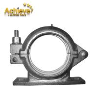 China 40Cr Forged Steel Concrete Pump Clamps DN100 DN125 85-130 Bar Working Pressure Galvanized Surface Treatment for sale