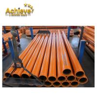 China 55Mn2 65MnCr Concrete Pump Wear Resistant Pipe - 62-67 HRC Hardness, 80-230 Bar Pressure, 35,000-60,000 CBM Lifetime for sale