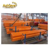 China 230 Bar Seamless Hardened Concrete Pump Pipe 62-67 HRC with 35,000-60,000 CBM Service Life for sale