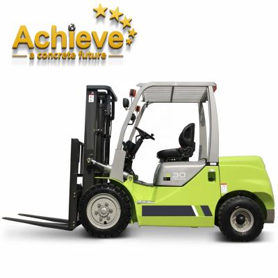 China FD30 3 Ton Diesel Forklift 3000kg Capacity 110x125mm Bore for Construction Mining for sale
