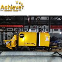 China HBT40.10.60RS Concrete Stationary Pump - 40m³/h Output, 10MPa Pressure, Trailer Mounted for sale