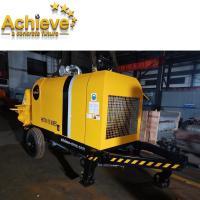 China HBT40.10.60RS Concrete Stationary Pump - 40m³/h Output, 10MPa Pressure, Trailer Mounted for sale