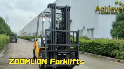 China FD80Z-Y 8 Ton Diesel Forklift | 83kW Weichai Engine | 8000kg Capacity | 3000mm Lift Height for sale