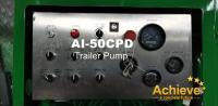 China OEM Putzmeister TK70 Trailer Mounted Concrete Pump 50m3/h 100bar Diesel Engine for sale