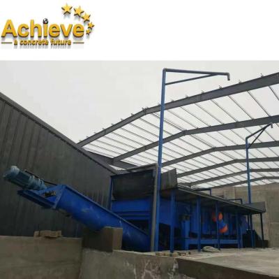 China TF-135 Concrete Pump Recycler Ready Mix Reclaimer with 30 m³/h Capacity and 7.5 kW Vibrator Power for sale