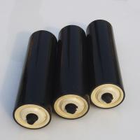 China Q235 ST14 Concrete Batching Plant Belt Conveyor Roller 89mm Diameter Carrying Idler for sale