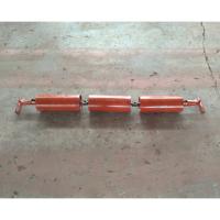 China Q235 ST14 Concrete Batching Plant Belt Conveyor Roller 89mm Diameter Carrying Idler for sale