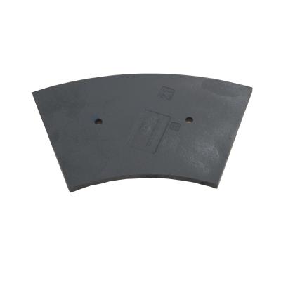 China SICOMA BHS Cr22 Concrete Mixer Liner Wear Parts 50-62 HRC Hi-Chrome Alloy 200000m³ Lifespan for sale