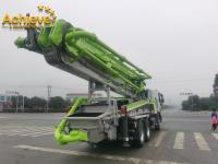China Renewed Zoomlion 38X-5RZ Concrete Pump Truck with Mercedes Benz 3341 Chassis - 140 m³/h Output, 38m Boom Reach for sale