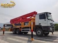 China Refurbished Putzmeister M36-4 Concrete Pump Truck with 36m Reach on Mercedes 3341 Chassis for sale