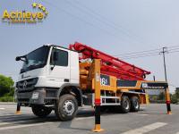 China Refurbished Putzmeister M36-4 Concrete Pump Truck 36m Reach on Mercedes 3341 Chassis 2012 Model for sale