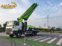 China Renewed Zoomlion 47X-5RZ Concrete Pump Truck Mercedes Benz 8x4 170m3/h for sale