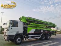 China Reconditioned Zoomlion 47X-5RZ Concrete Pump Truck 600L Hopper 170m3/h Output for sale