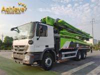 China Reconditioned Zoomlion 47X-5RZ Concrete Pump Truck 600L Hopper 170m3/h Output for sale