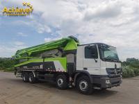 China Renewed ZOOMLION 52X-6RZ Concrete Pump Truck 52m Boom on Mercedes Chassis for sale