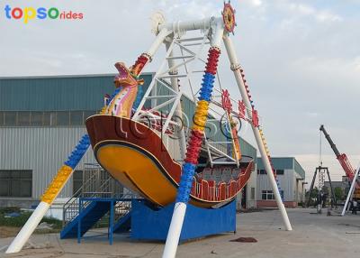 China Attractions Thrilling Pirate Ship Ride Safe Customized Size For Theme Park for sale