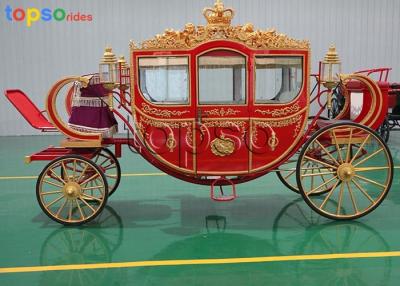 China Royal Traditional Cinderella Horse Carriage European Style Steel Artwork for sale