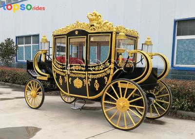 China Electric Cinderella Horse Carriage Wedding Automobile Technique Painting for sale