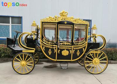 China Electric Cinderella Horse Carriage Wedding Automobile Technique Painting for sale