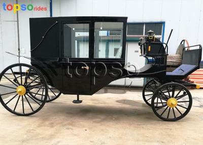 China Amusement Park Life Size Cinderella Carriage 4.2×1.6×2.4 M Natural Rubber Wheel for sale