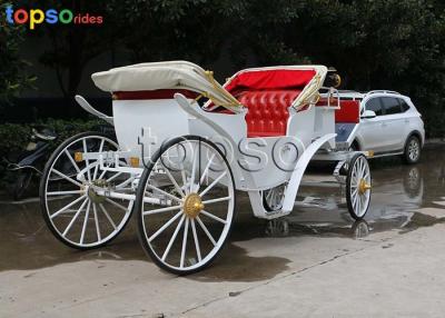 China Sightseeing Cinderella Horse Carriage Steel Resin Texitile Rubber Materials for sale