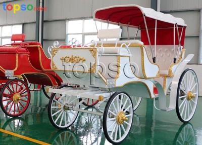 China Tourist Large Cinderella Carriage For Birthday Party Generous Style 500KG for sale