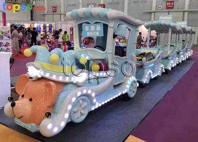China Theme Park Outdoor Electric Trains 3 KW Indoor Kiddie Train  For Toddlers for sale