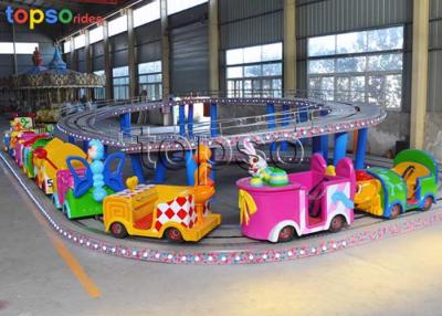 China Mini Shuttle Amusement Park Rides Theme Park Equipment  12×18 M Area Size for sale