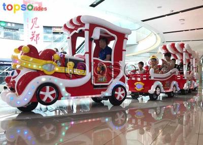 China Carnival Kids Park Rides 16 Seat Electric Kiddie Train Ride 12 Month Warranty for sale