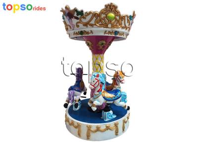 China 380V Amusement Merry Go Round Ride Zoo Carousel Ride FRP And Steel Material for sale