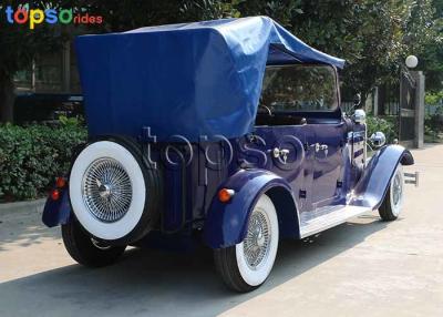 China Purple Eco - Friendly Electric Vintage Cars 30 Km/H  For High End Hotel for sale