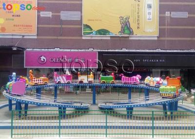 China Carnival Shuttle 380V Mini Roller Coaster For Toddlers  20 Seat 1.9 M Height for sale