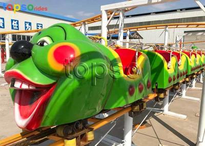 China 20 Seat Shark Kids Outdoor Roller Coaster LED Lights 12 Month Warranty for sale