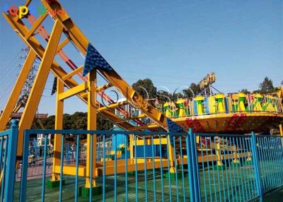 China Large Scary Amusement Park Rides Flying Ufo Roller Coaster PLC Control for sale