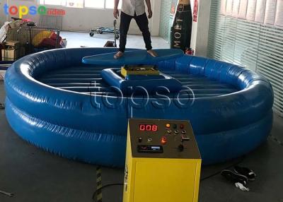 China Inflatable Mechanical Wave Simulator Machine 0.55mm Pvc Tarpaulin Easy Installation for sale